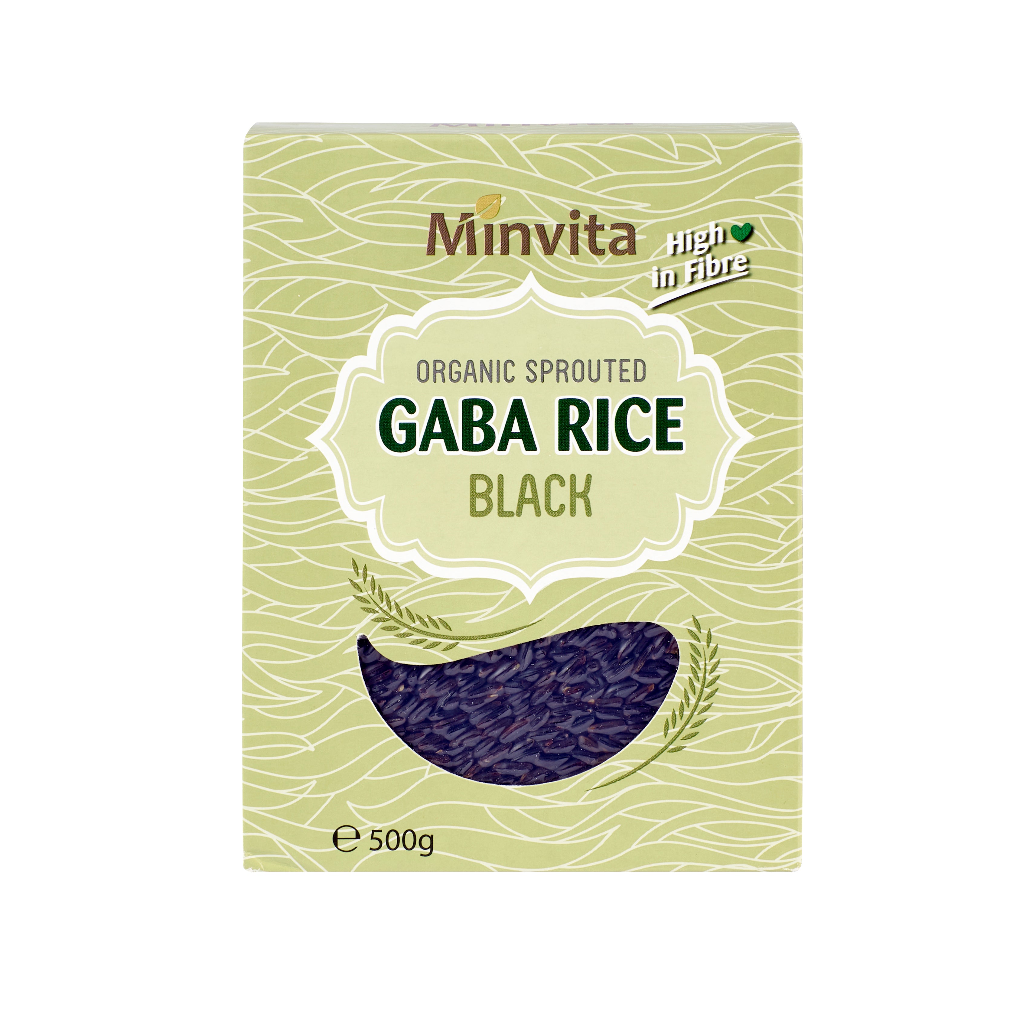 Organic Sprouted GABA Rice Black | Minvita